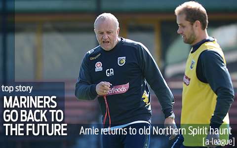 Arnie returns to his old haunt - FTBL | The home of football in Australia
