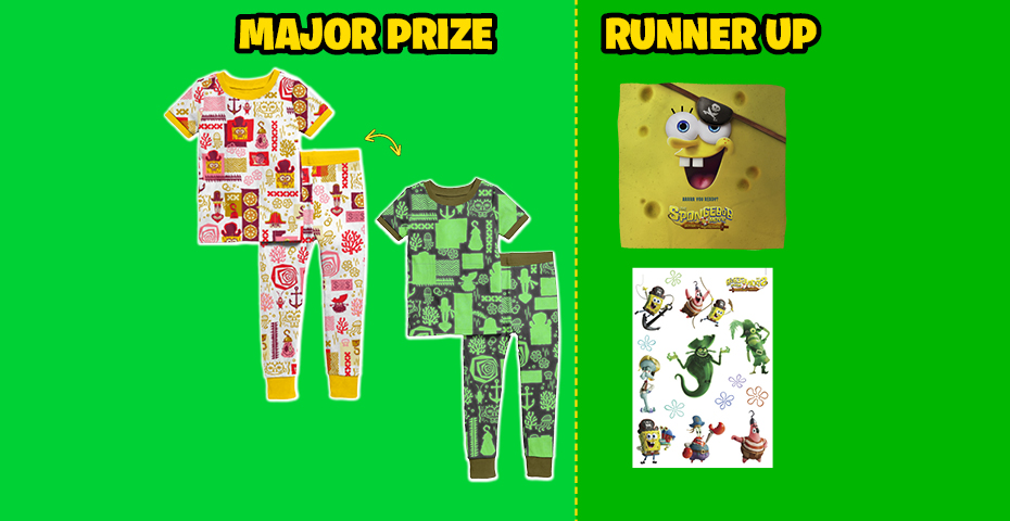 The SpongeBob Movie: Search For SquarePants Movie Merch Pack Giveaway ...