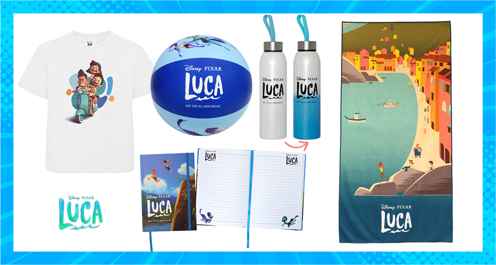 Luca Movie Merch Pack Giveaway – Total Girl