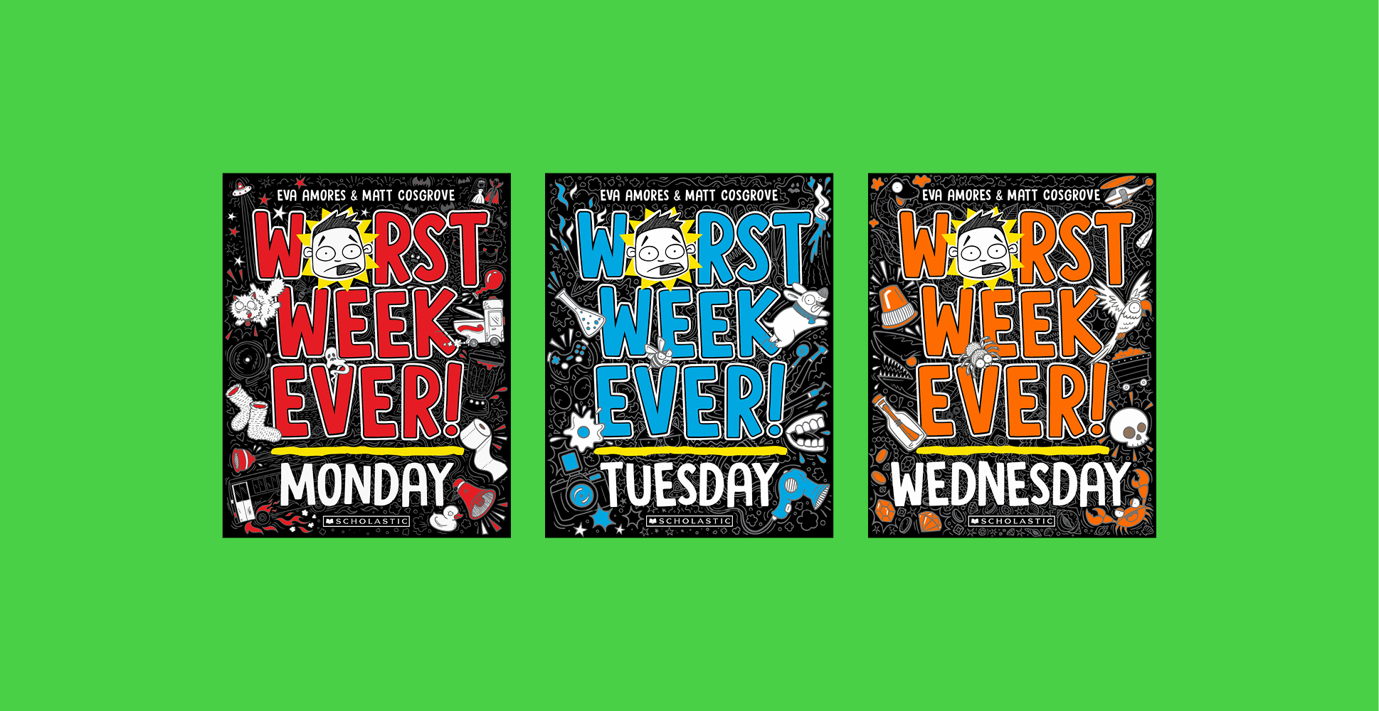 Worst Week Ever! Book Pack Giveaway – K-Zone