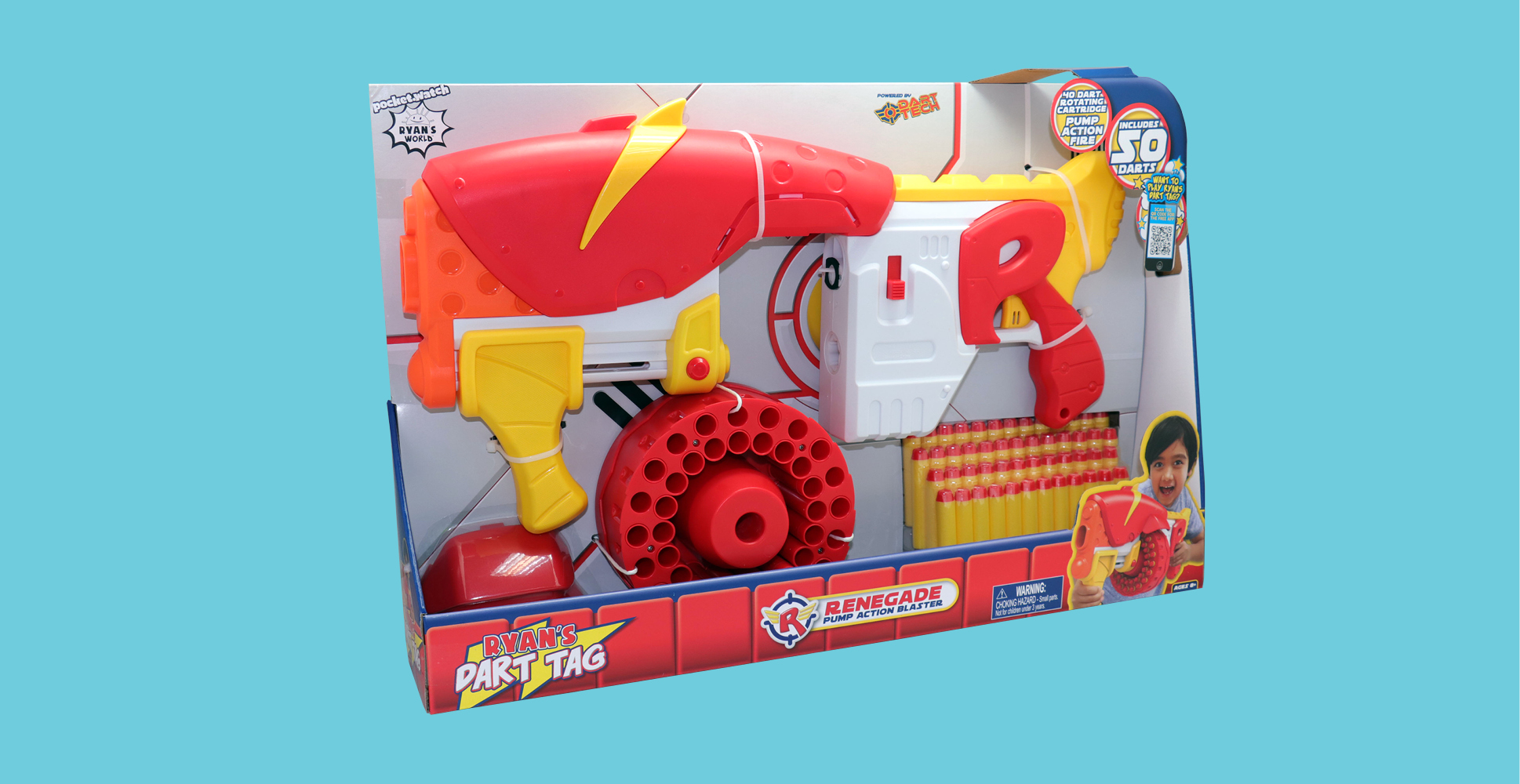 A Ryan’s World Dart Tag Renegade Blaster Giveaway – K-Zone