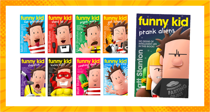 Funny Kid Book Pack Giveaway – Total Girl