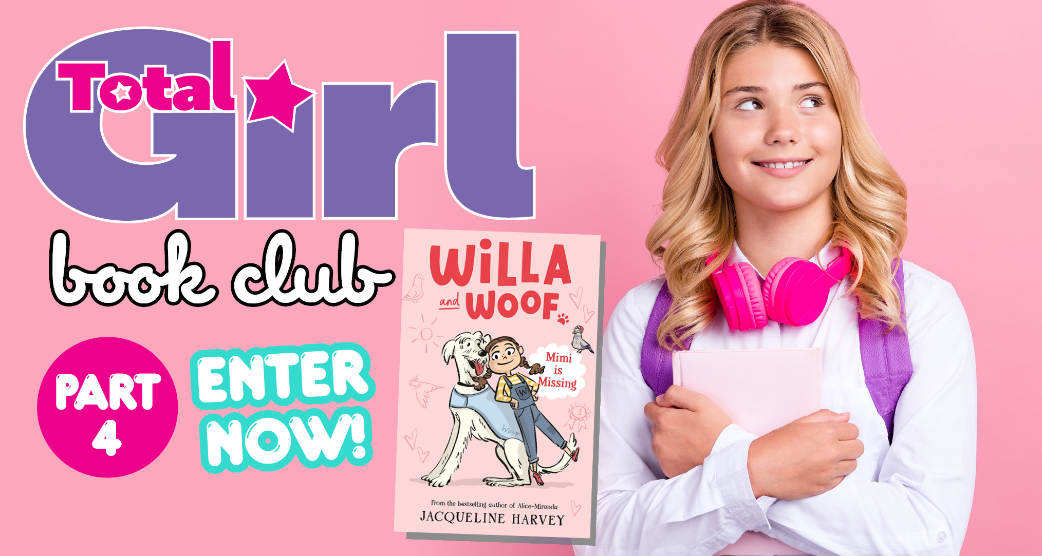 Enter Now: Part 4 of the Total Girl Book Club 2022 – Total Girl