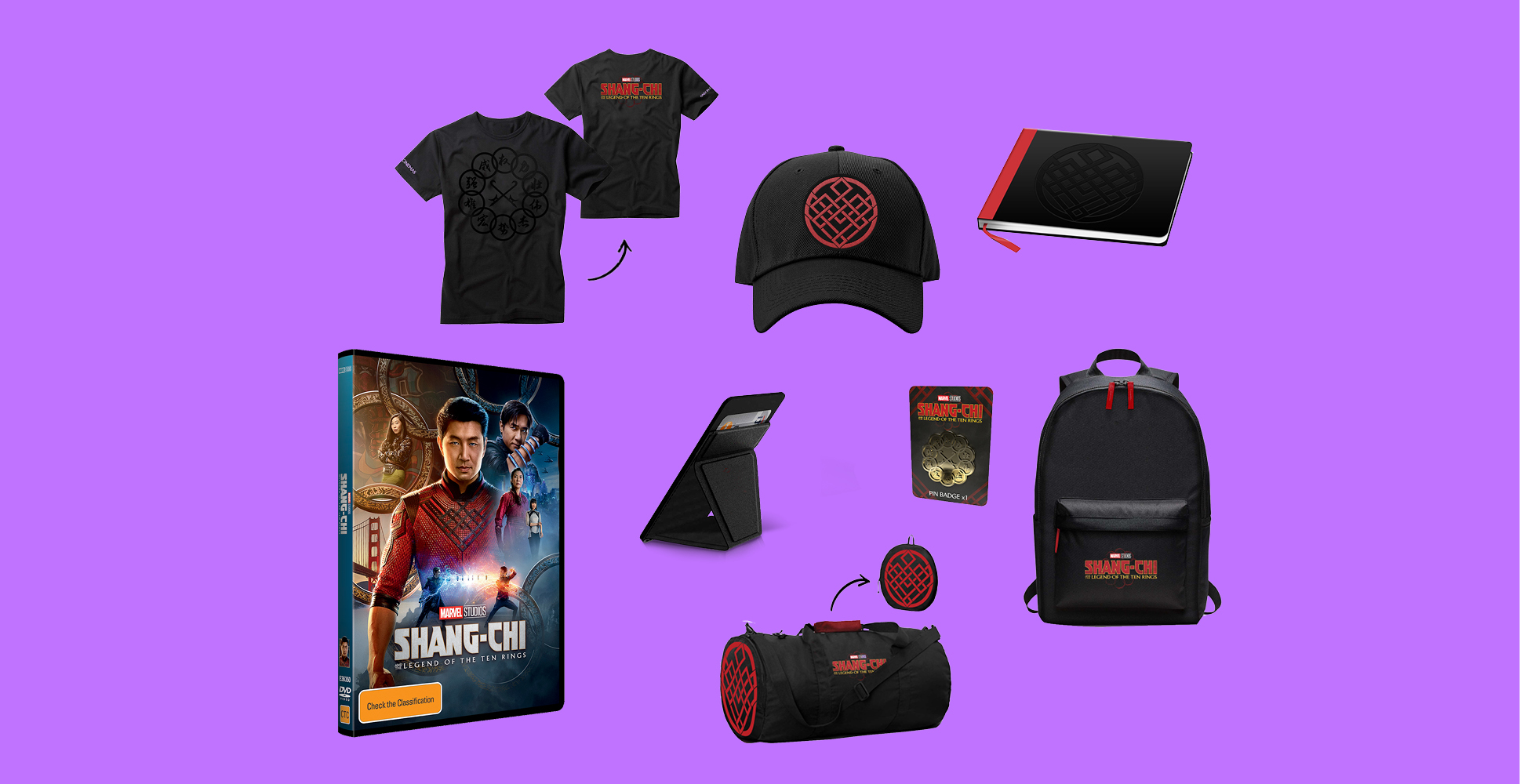 Shang-Chi and The Legend of the Ten Rings DVD and Merch Pack Giveaway ...