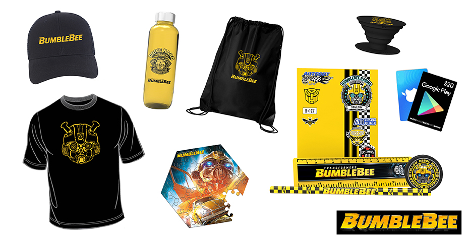 Bumblebee Movie Merch Pack Giveaway – K-Zone