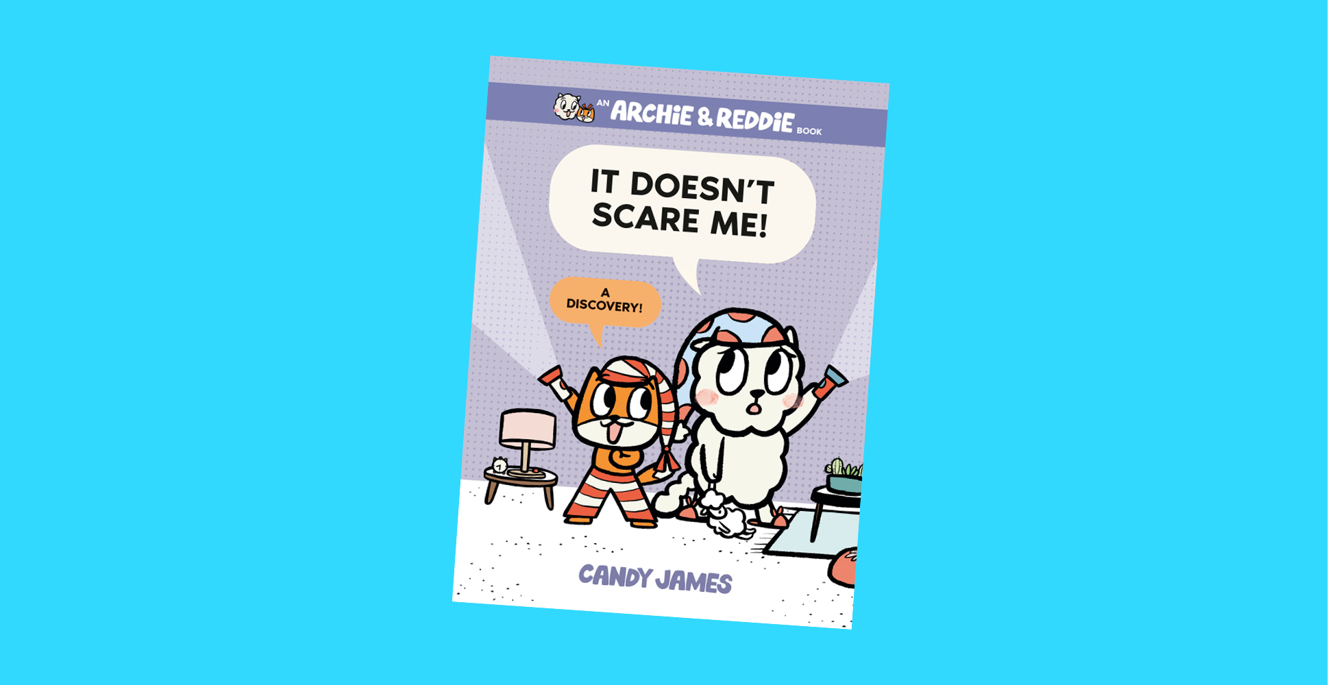 Archie and Reddie: It Doesn't Scare Me! Book Giveaway – K-Zone