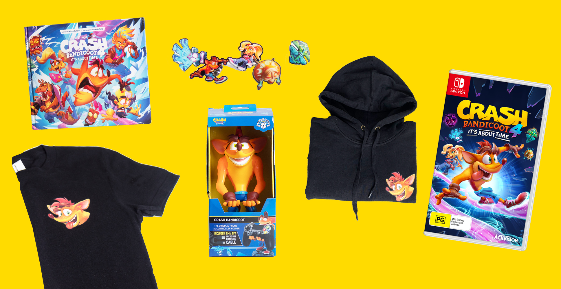 Crash Bandicoot 4: It's About Time Exclusive Merch Pack Giveaway – K-Zone