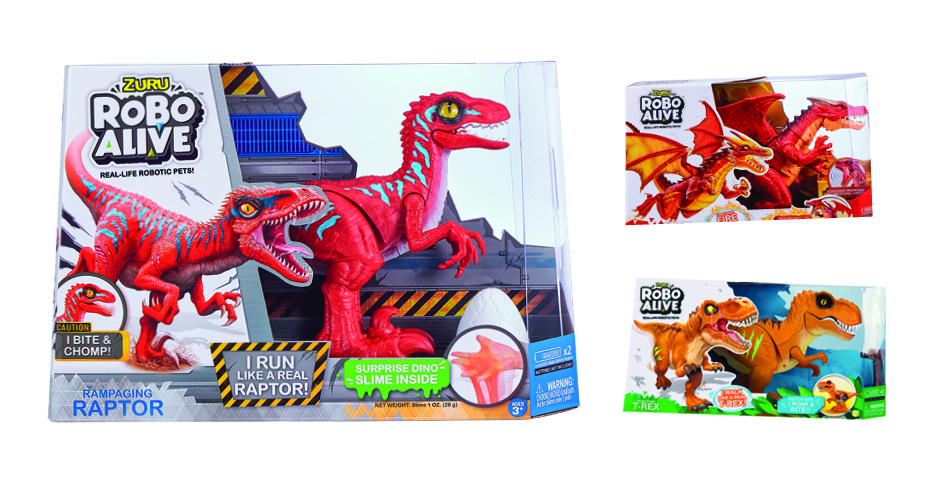 Robo Alive Rampaging Raptor Prize Pack Giveaway – K-Zone