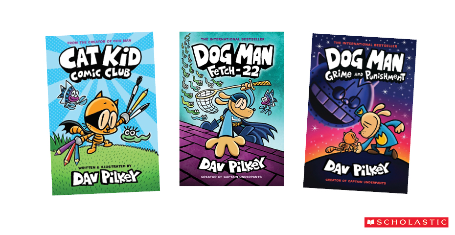 A Dav Pilkey Book Pack Giveaway – K-Zone