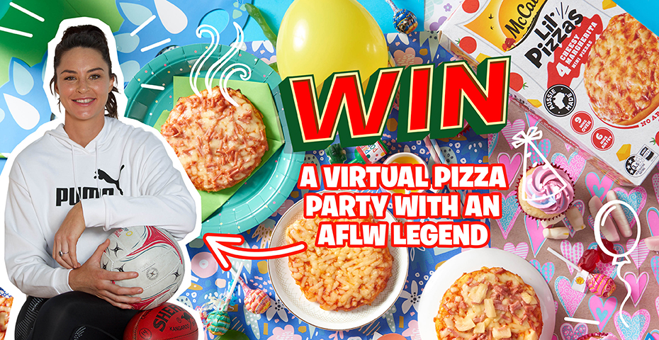 Win a Virtual Pizza Party with an AFLW Legend – K-Zone