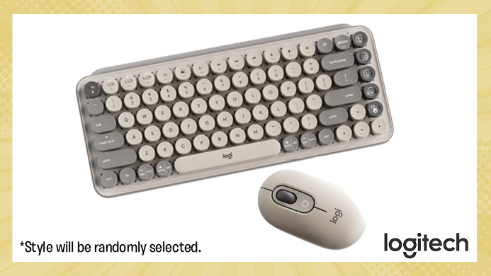 Logitech POP Mouse and Keyboard Pack Giveaway – Total Girl