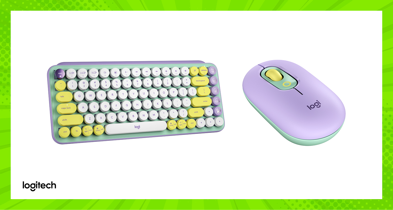Logitech POP Mouse and Keyboard Pack in “Daydream” Giveaway – Total Girl