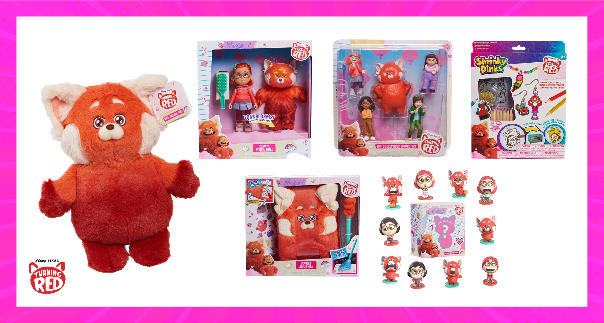 Just Play Turning Red Prize Pack for You and Your 3 Besties Giveaway ...