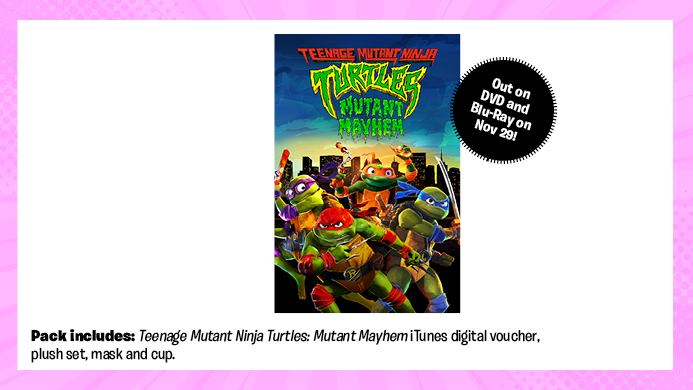 Teenage Mutant Ninja Turtle: Mutant Mayhem Digital Release Prize Pack ...