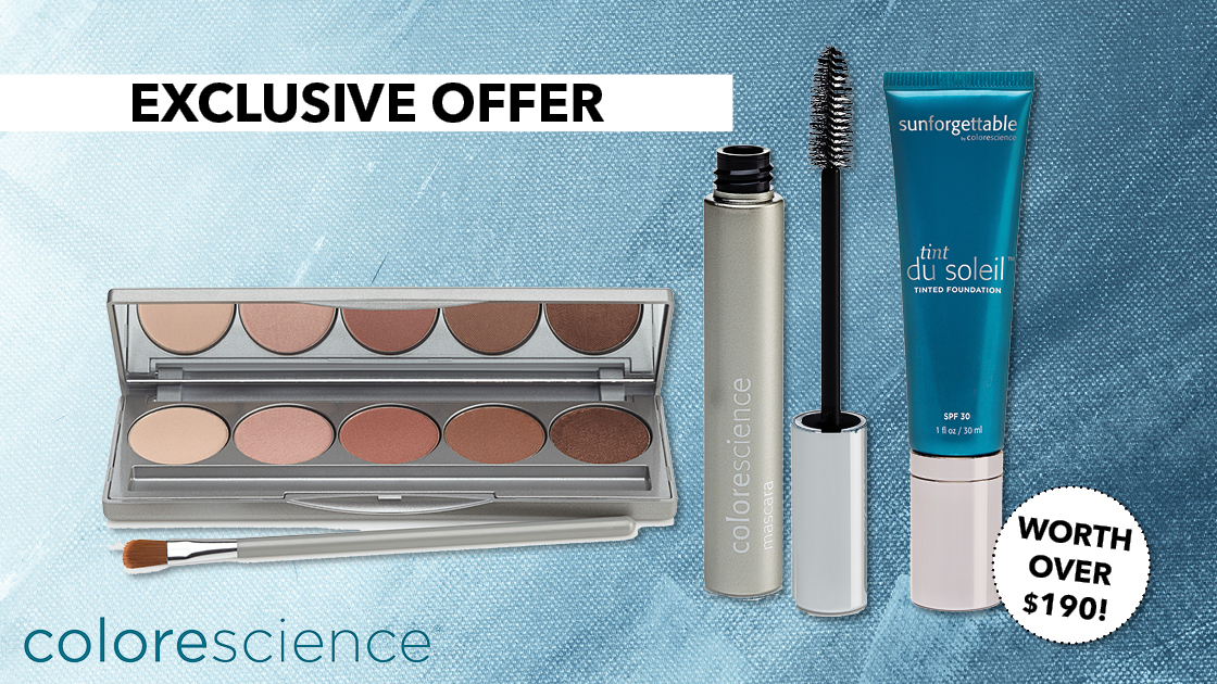 WIN 1 of 3 Colorescience Makeup Packs Worth Over $190! - Prevention ...