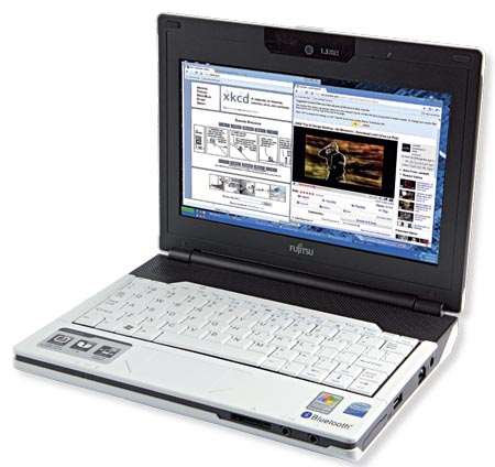 Review: Fujitsu Lifebook M1010 Netbook - cramped keyboard lets it down ...