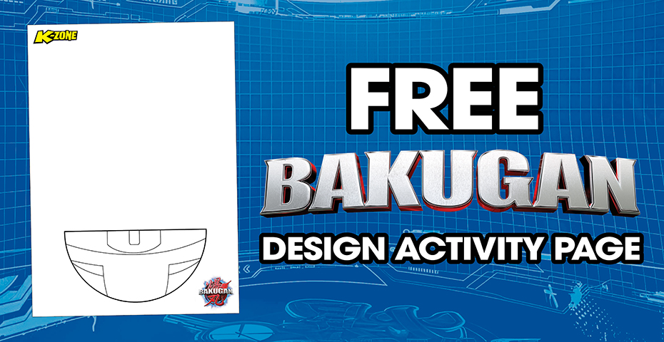 Download A Free Bakugan Design Activity Page
