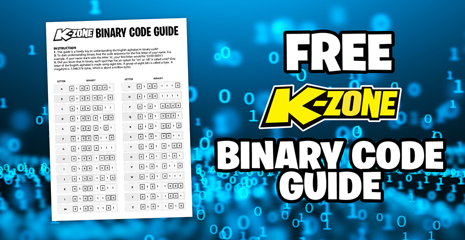 Download A Free Binary Code Guide Activity Page