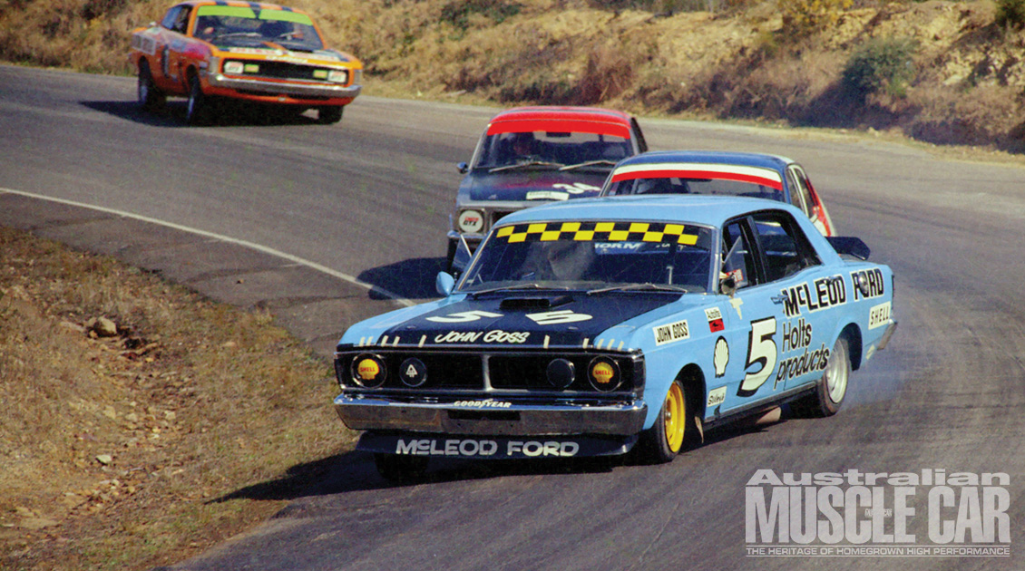 Johnny (Goss) on the spot • Australian MUSCLE CAR Magazine