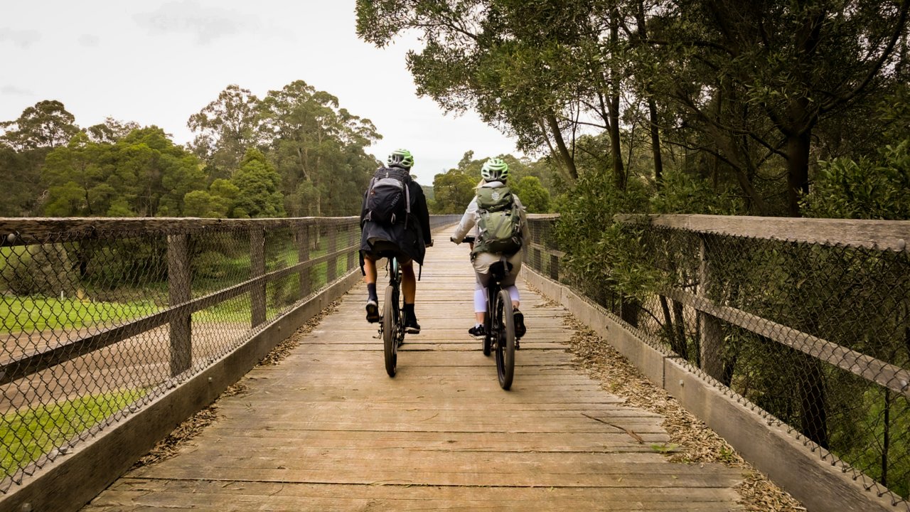 Ride three of Victoria's most beautiful regions.