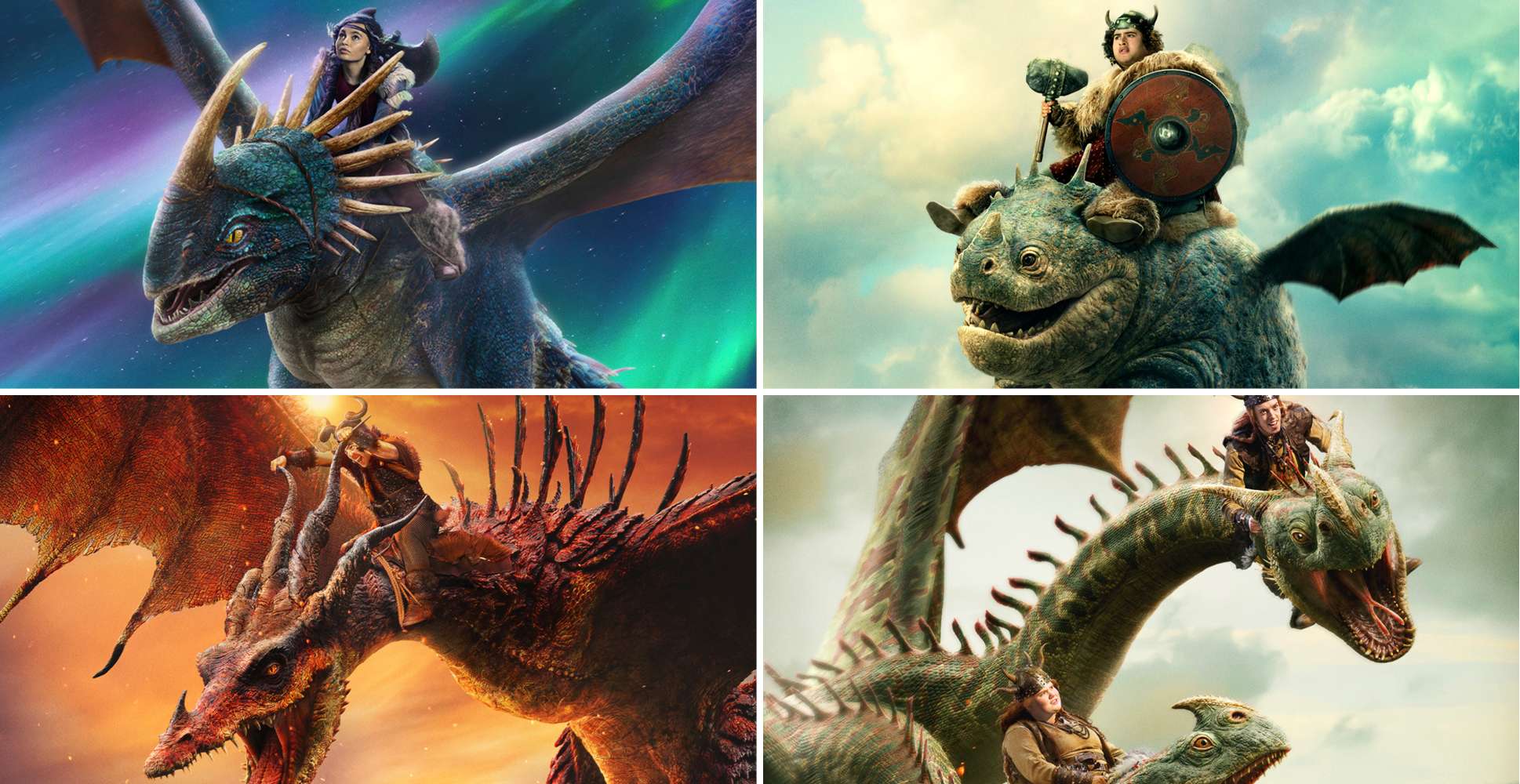 Pick a favourite dragon from How To Train Your Dragon!