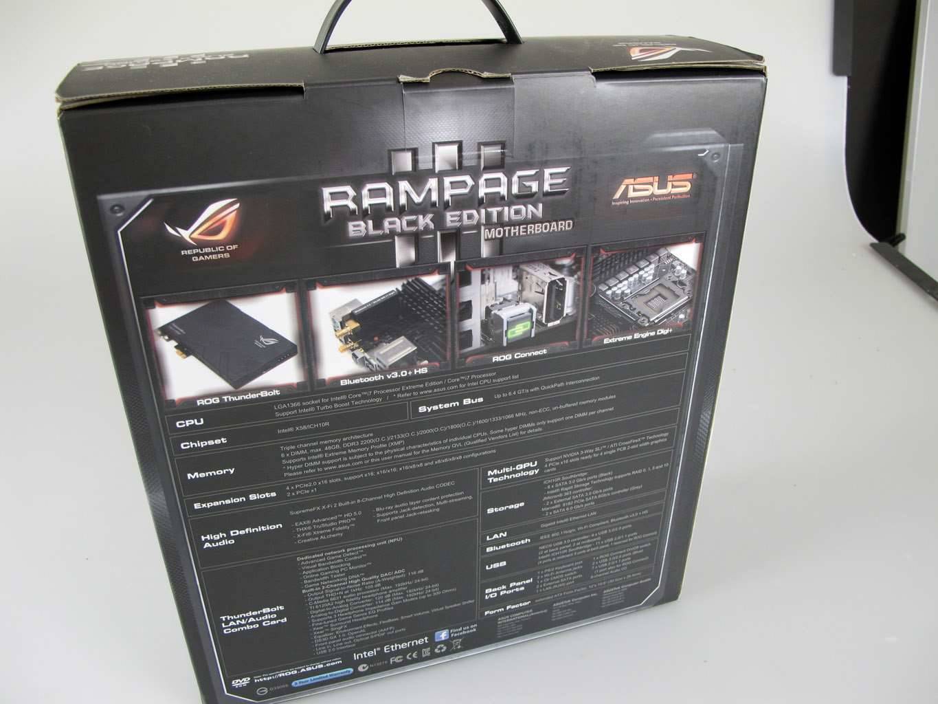 Photo gallery: ASUS' ROG Rampage III Black Edition motherboard ...