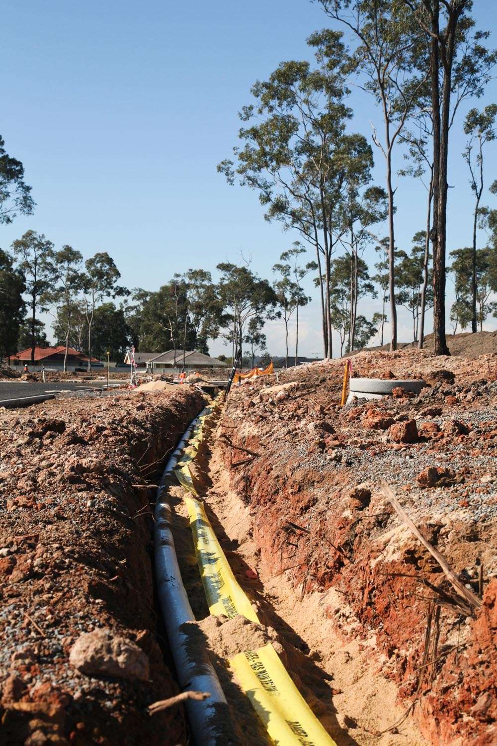 Photos: Landcom estate lays pipes for NBN fibre - techpartner.news