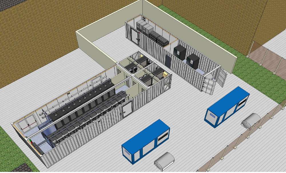 In pictures: Danish bank builds container data centre park - iTnews