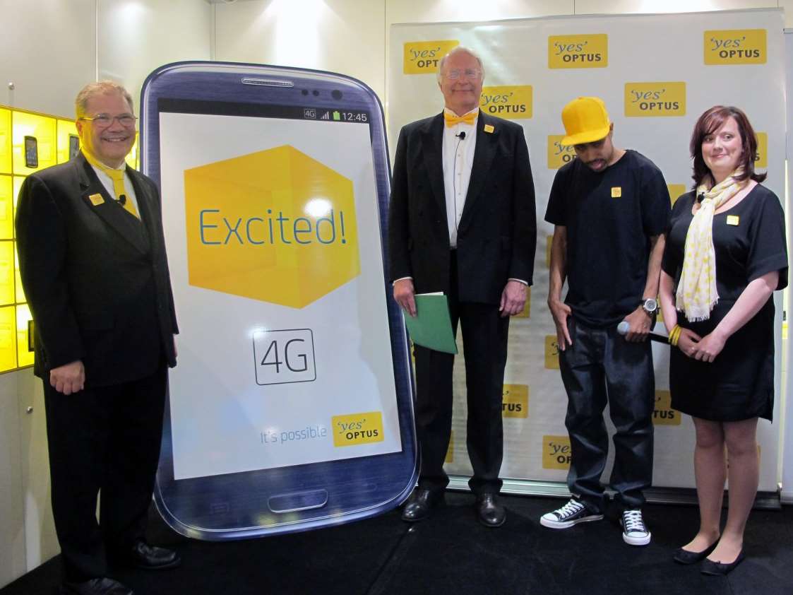 Photos: Optus launches consumer 4G network - iTnews