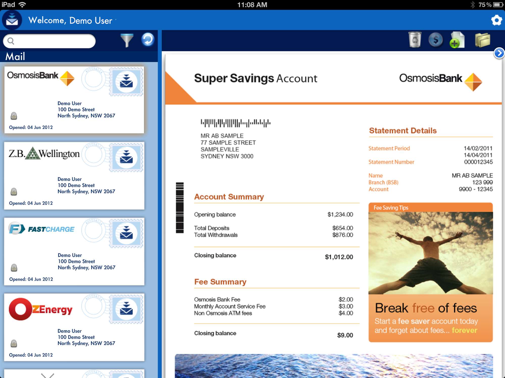 Screenshots: Digital Post's online mailbox - iTnews