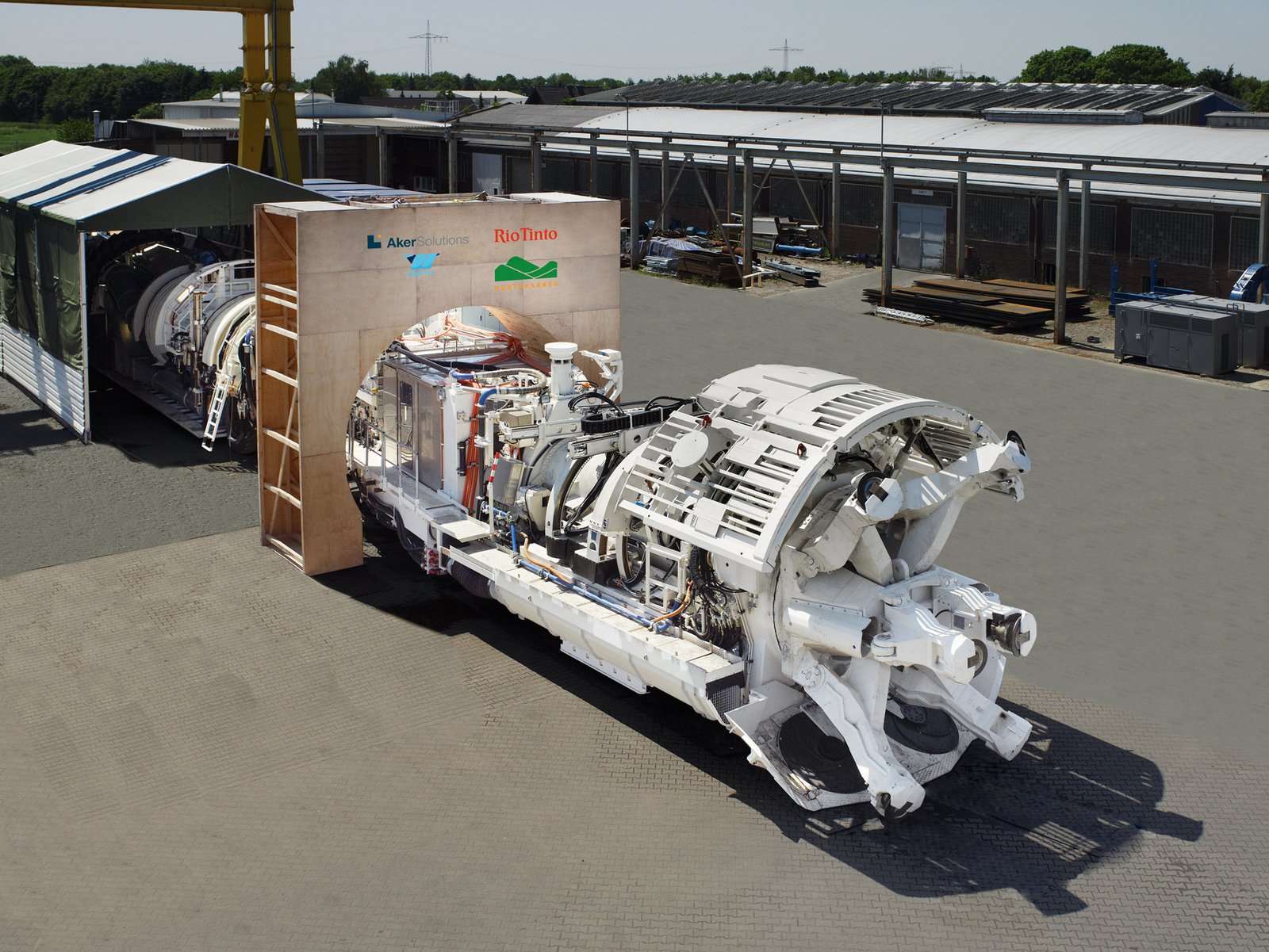 Photos: Rio Tinto deploys tunnel machine at Northparkes mine - iTnews