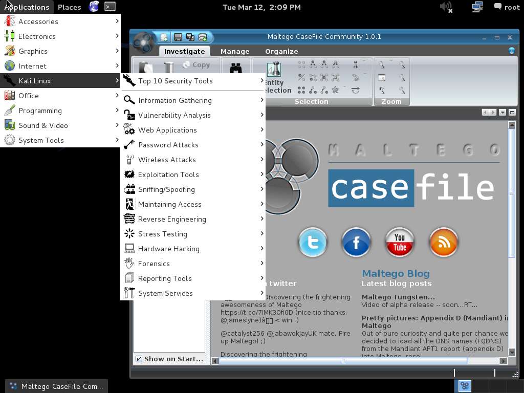 Kali Linux screen shots - iTnews