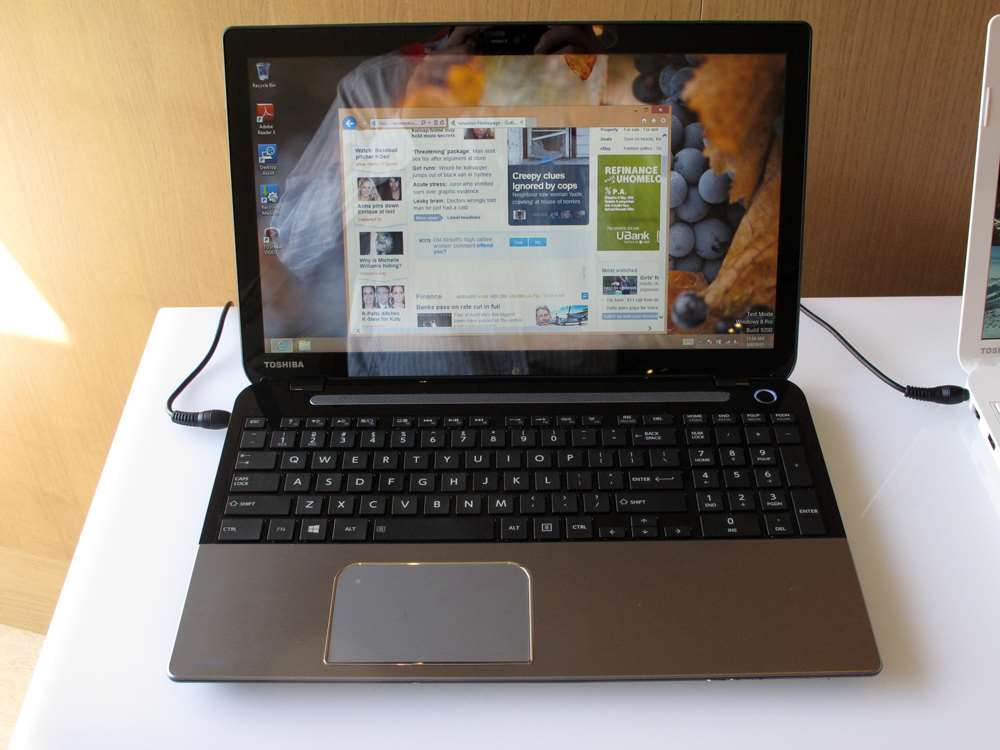 Photos: Toshiba's 2013 laptops - iTnews