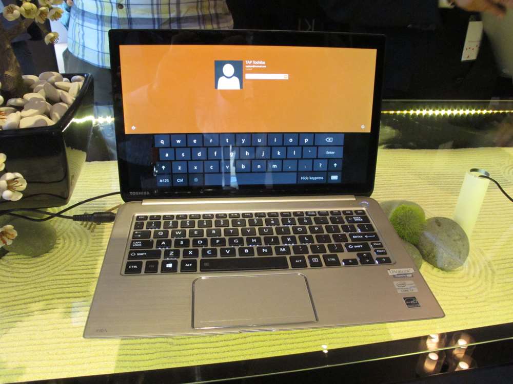 Photos: Toshiba's 2013 laptops - iTnews
