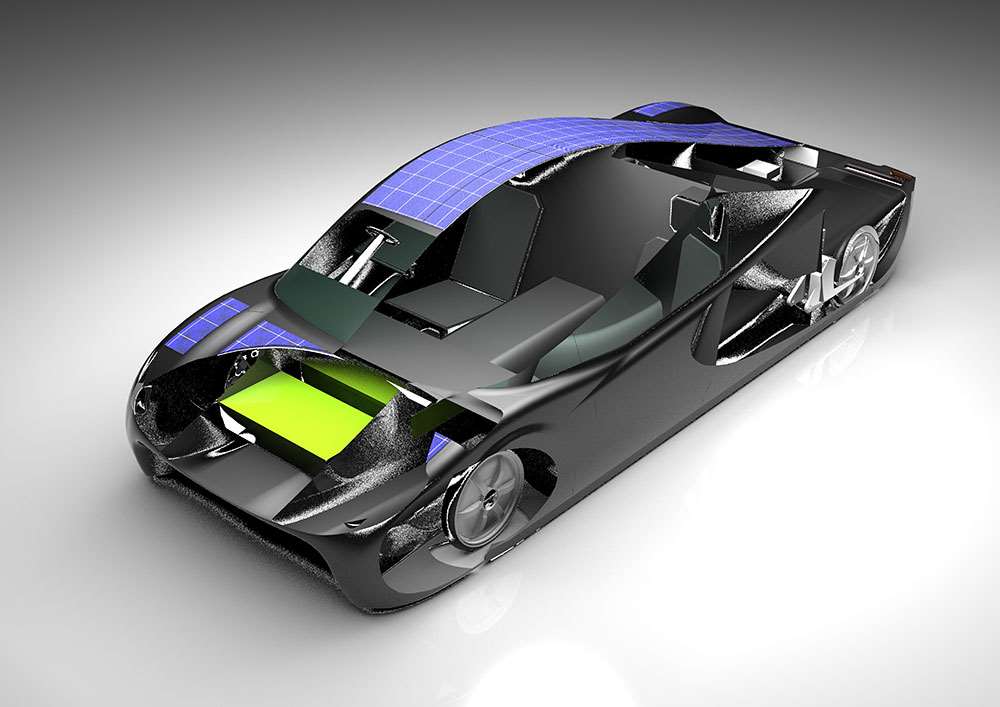 Photos: UNSW's eVe solar racing car - iTnews