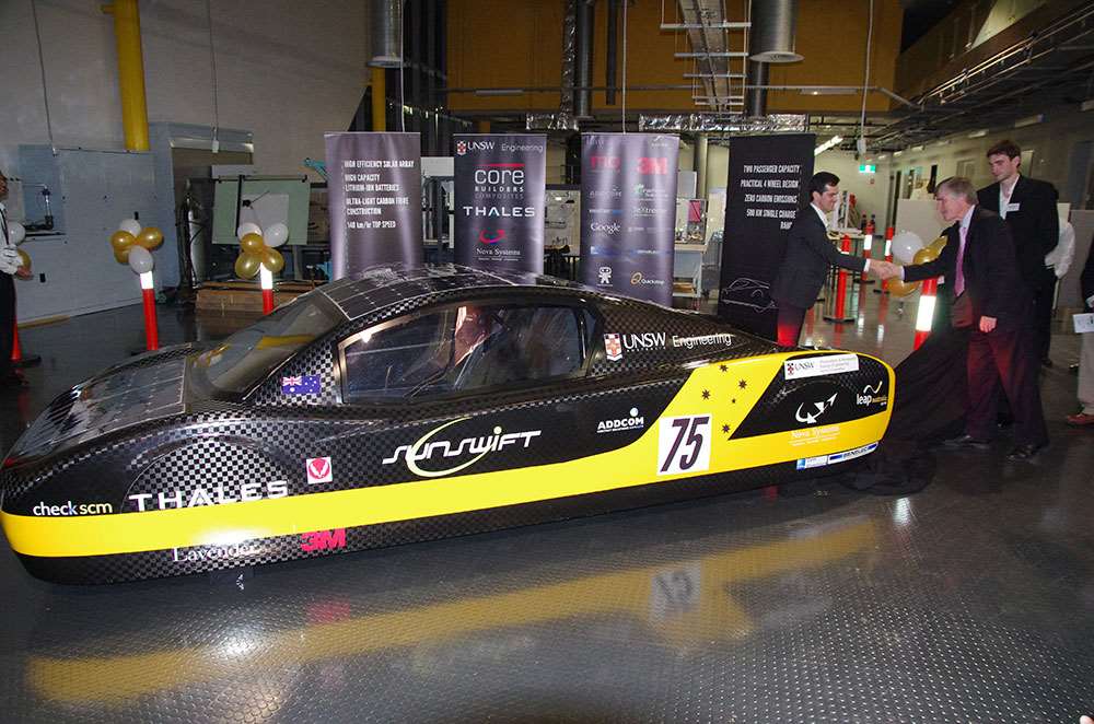 Photos: UNSW's eVe solar racing car - iTnews