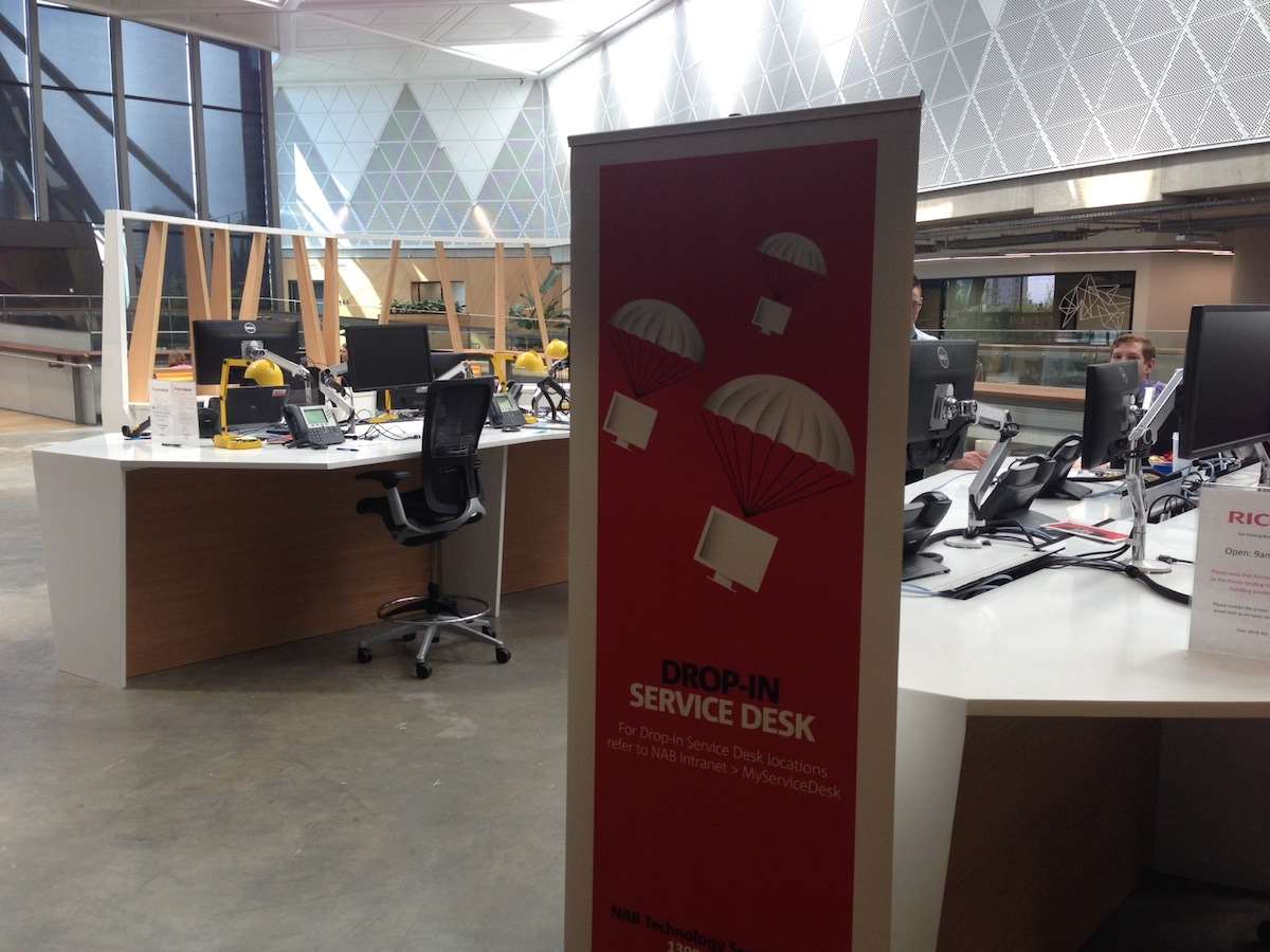 Photos: Inside NAB's 'real-time' workplace - iTnews