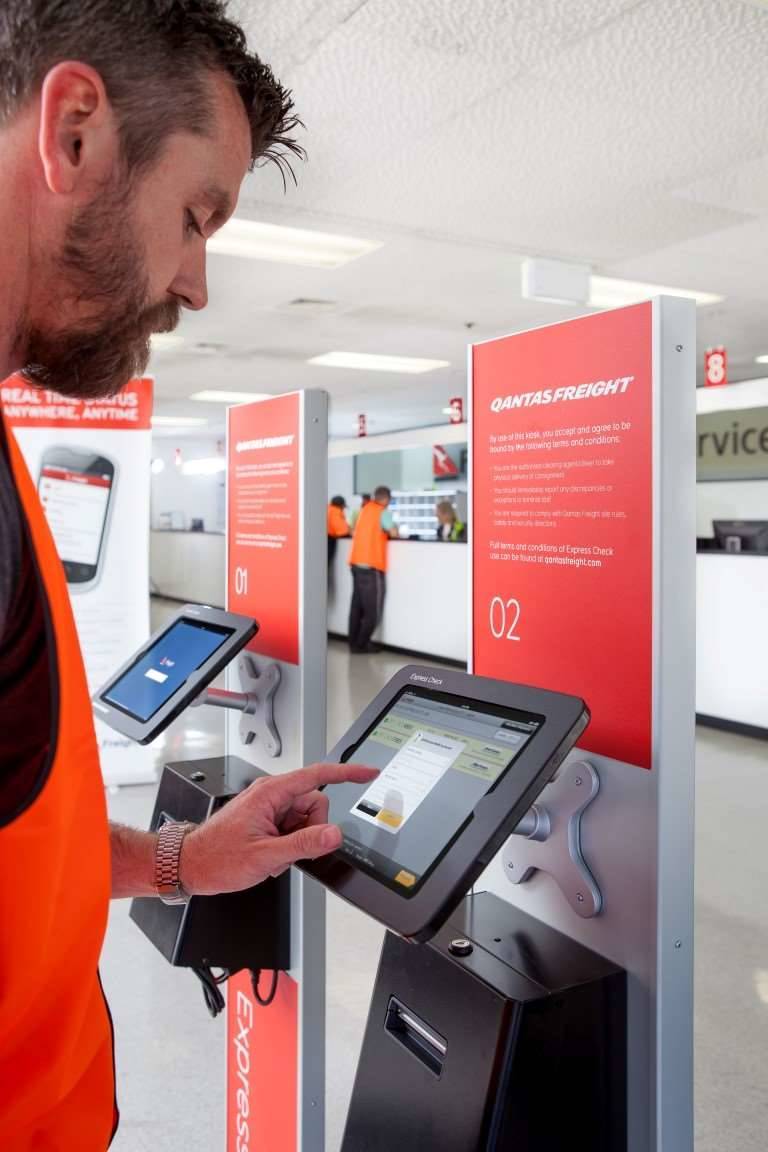 Photo tour: Qantas Freight's self-service system - iTnews