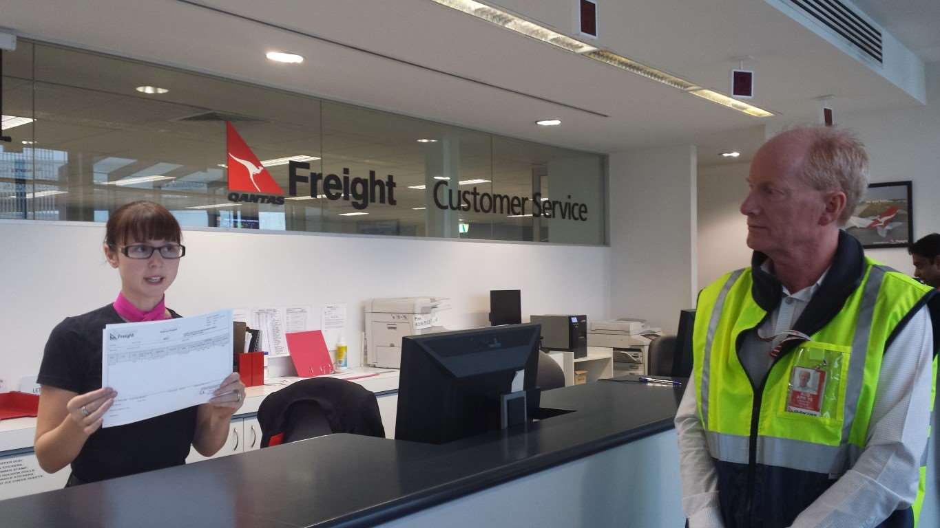 Photo tour: Qantas Freight's self-service system - iTnews