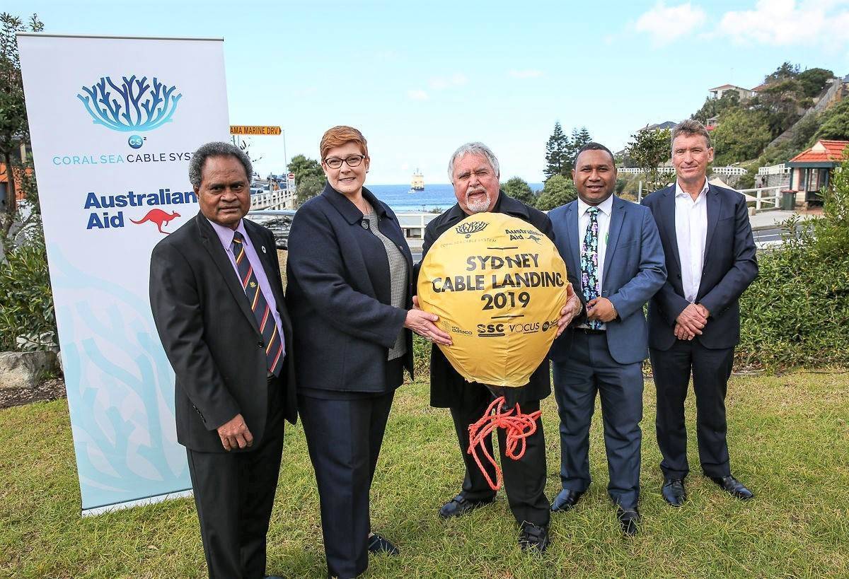 Photos: Vocus completes landing of Coral Sea Cable in Sydney - iTnews