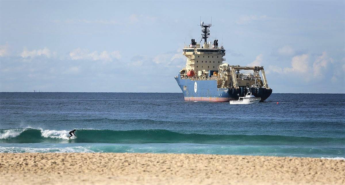 Photos: Vocus completes landing of Coral Sea Cable in Sydney - iTnews