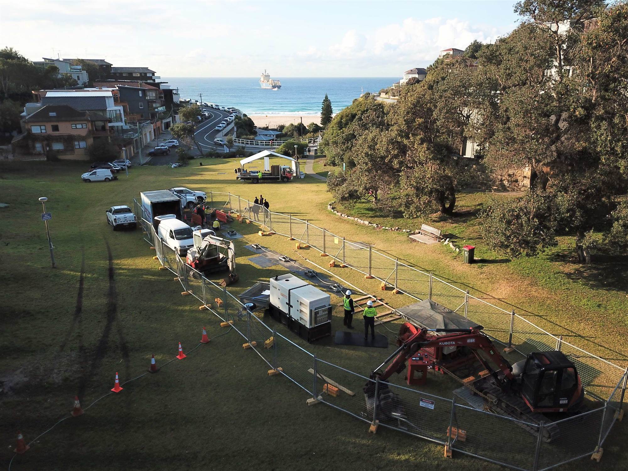 Photos: Vocus completes landing of Coral Sea Cable in Sydney - iTnews
