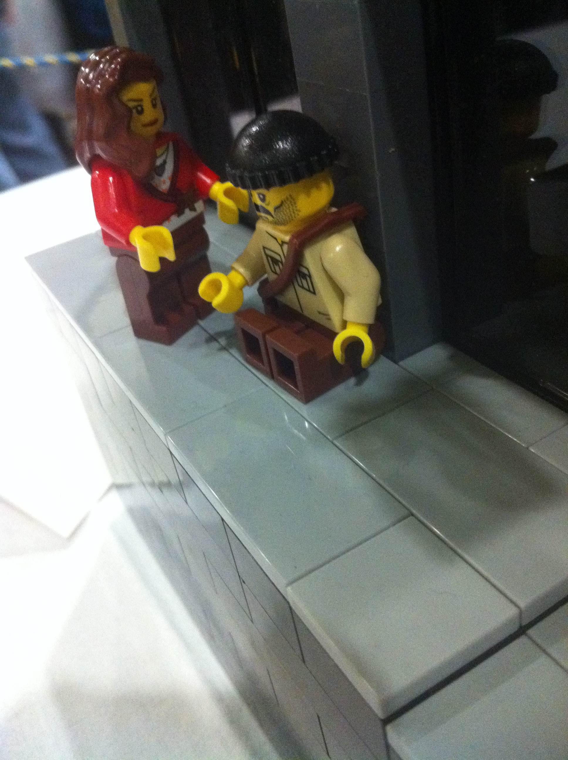 Getting bricked ... an unauthorised Lego retrospective of cyber games ...