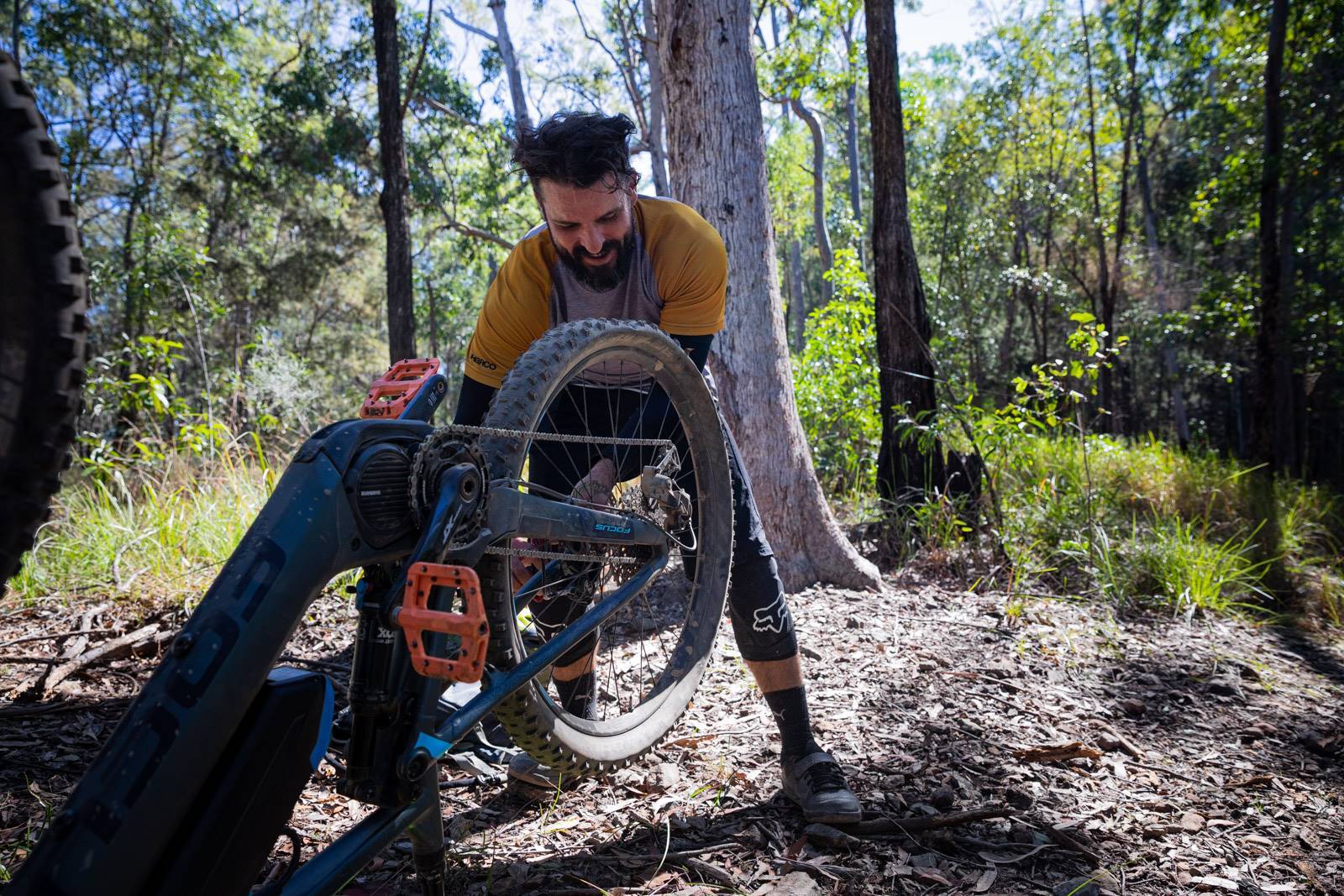 Back between the tape at the Rocky Trail Superflow Nerang - Australian ...