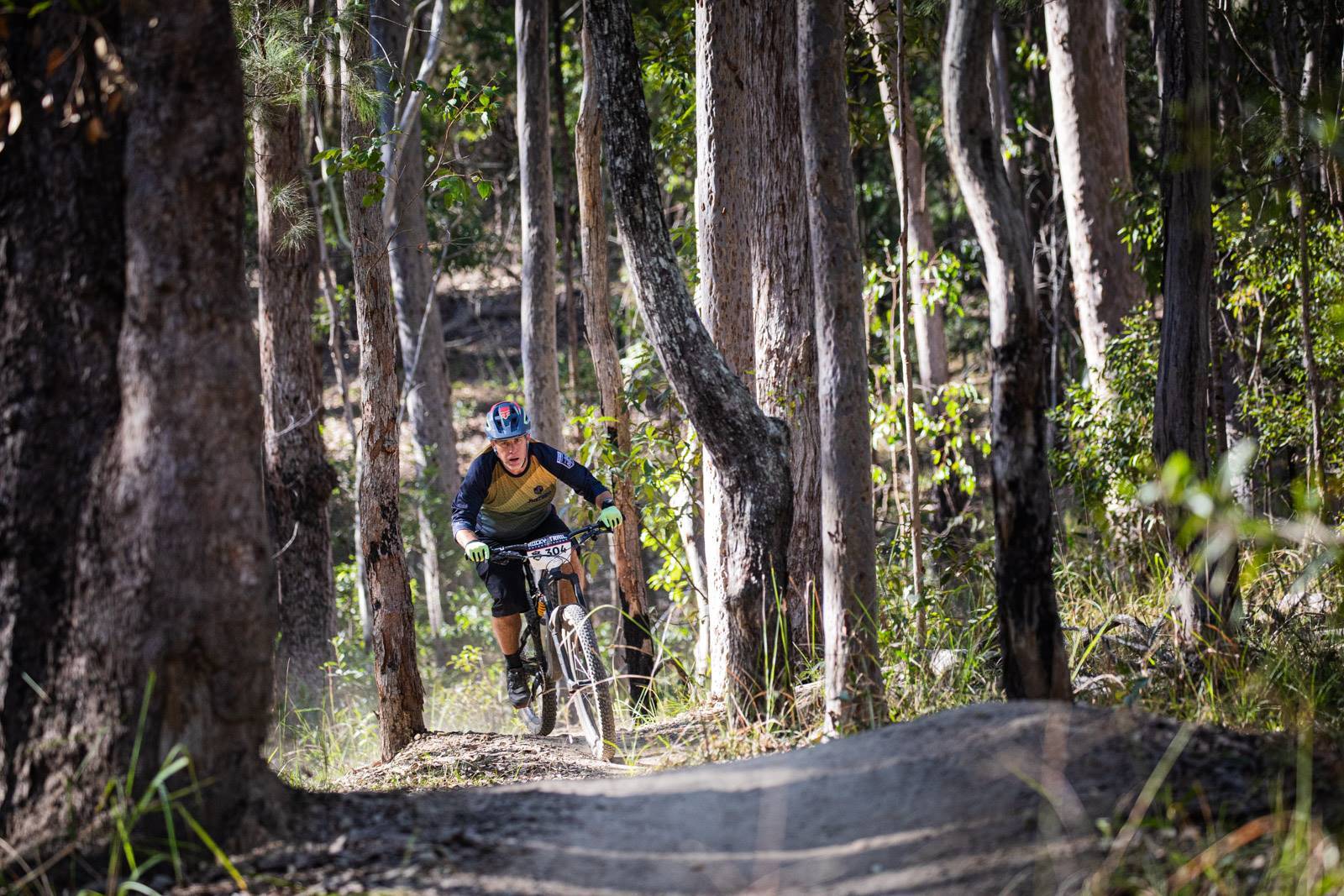 Back between the tape at the Rocky Trail Superflow Nerang - Australian ...
