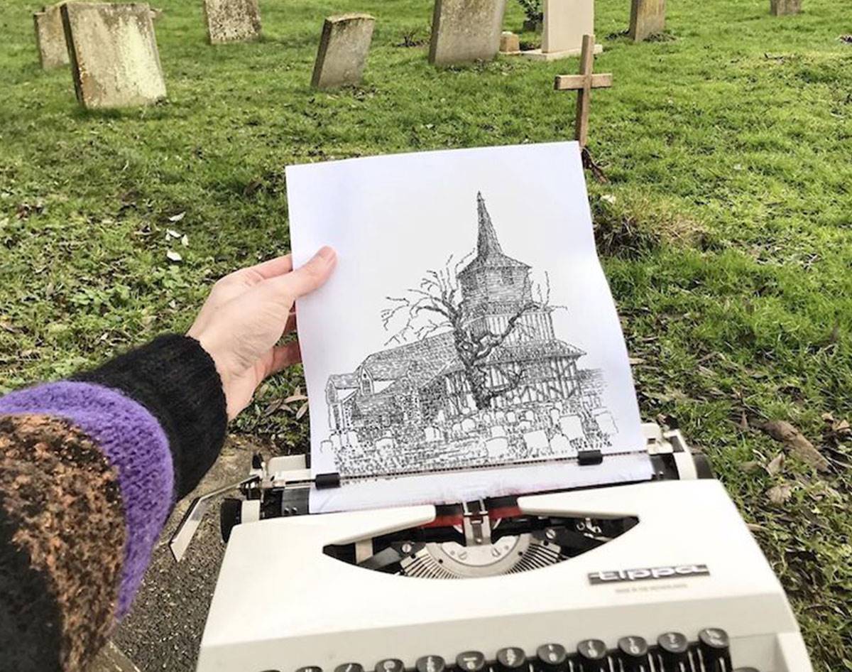 james cook's typewriter art • art • frankie magazine • australian ...