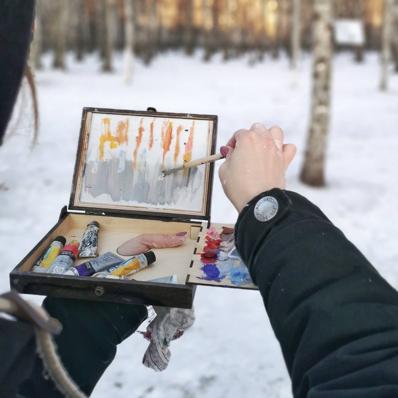a portable paint box and palette • art • frankie magazine • frankie ...
