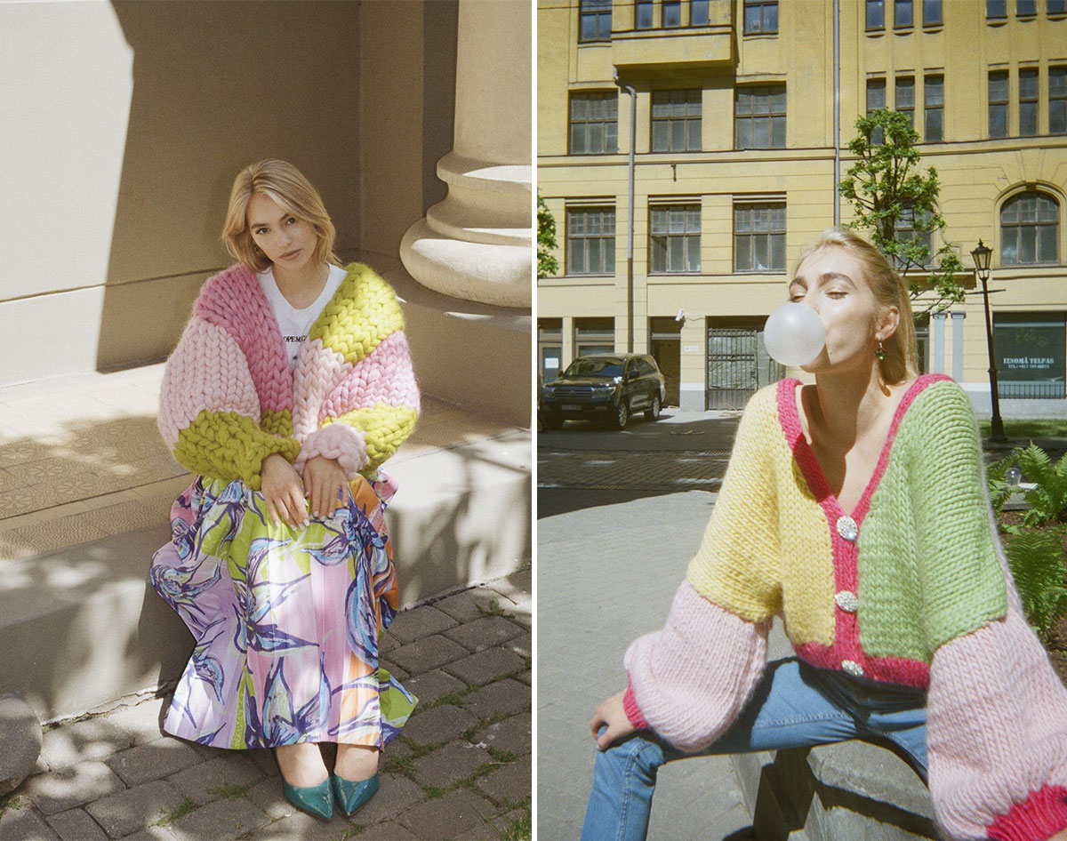 ocean-inspired knits by hope macaulay • fashion • frankie magazine ...