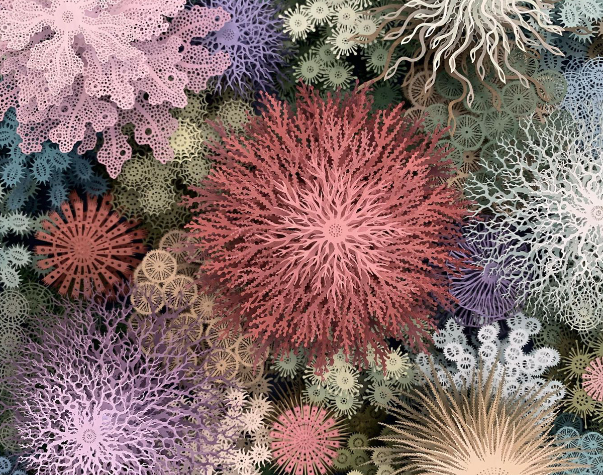 rogan brown’s breathtaking paper sculptures • art • frankie magazine ...