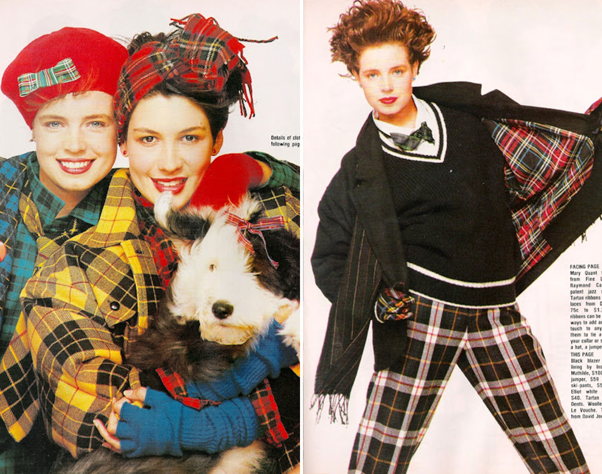 here’s what aussie fashion magazines looked like back in the day ...